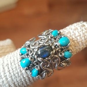 Carolyn Pollack | Jewelry | Carolyn Pollack Turquoise Ring 6 Nwt | Poshmark